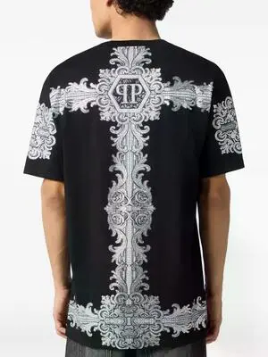 Philipp Plein Baroque Rhinestone-embellished T-shirt