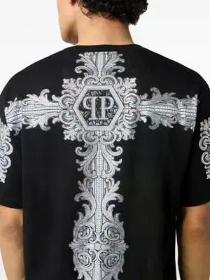 Philipp Plein Baroque Rhinestone-embellished T-shirt