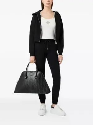 Philipp Plein Logo-patch Zip-up Hoodie