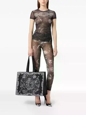 Philipp Plein Zodiac-print Tulle T-shirt