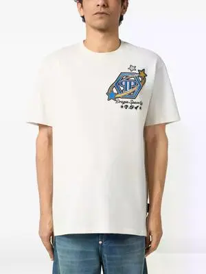Philipp Plein Embroidered Logo-patch T-shirt