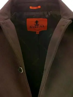 Barena Venezia Paramar Belted Single-breasted Coat