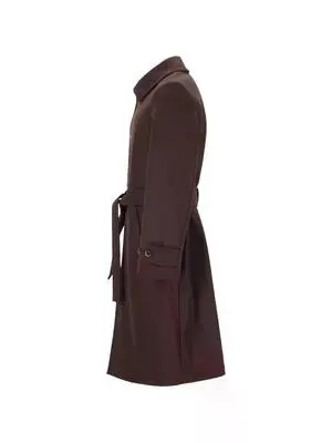 Barena Venezia Paramar Belted Single-breasted Coat