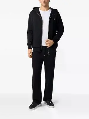 Philipp Plein Logo-plaque Zip-up Hoodie
