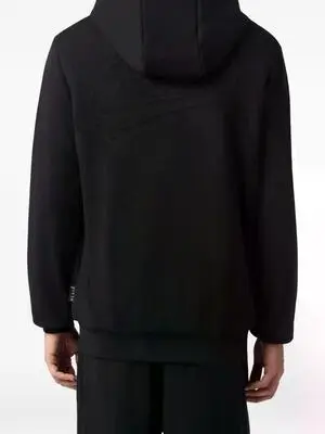Philipp Plein Logo-plaque Zip-up Hoodie
