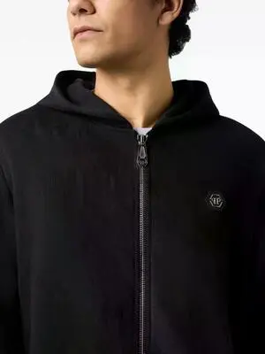 Philipp Plein Logo-plaque Zip-up Hoodie