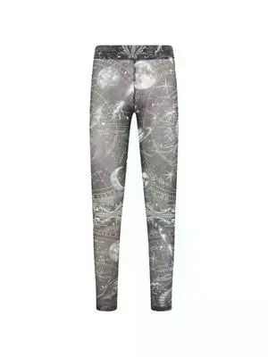 Philipp Plein Tulle Zodiac Leggings - Grey