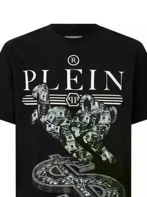 Philipp Plein Teddy Dollar Crystal-embellished T-shirt