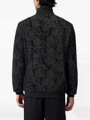 Philipp Plein Dollar-print Track Jacket - Black