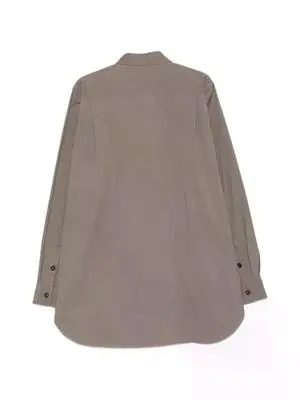 Sofie D'hoore Curved-hem Long-sleeve Shirt