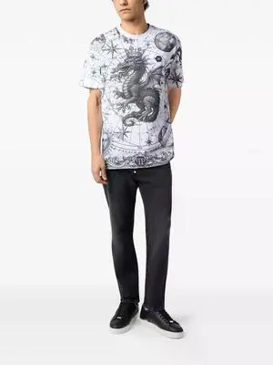 Philipp Plein Zodiac-print T-shirt