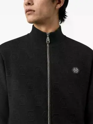 Philipp Plein Jacquard-monogram Tracksuit Jacket