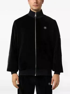Philipp Plein Chenille Button-embellished Tracksuit Jacket