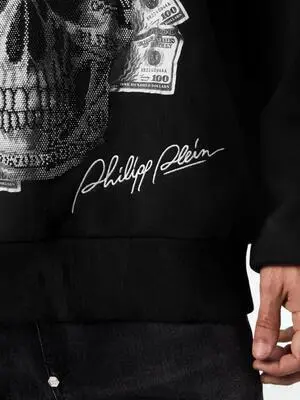 Philipp Plein Rhinestone-embellished Hoodie