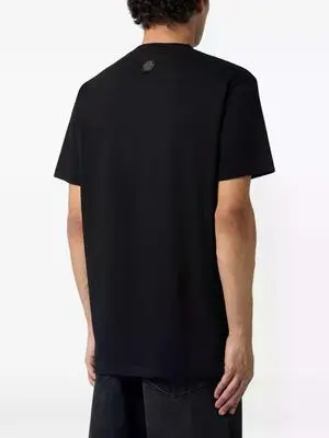 Philipp Plein Skull-print Rhinestone-embellished T-shirt