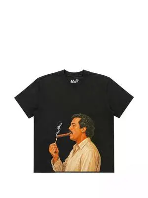 MELT Graphic-print T-shirt - Black