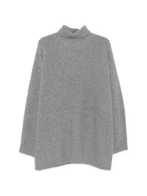 Sofie D'hoore Roll-neck Knitted Sweater - Grey