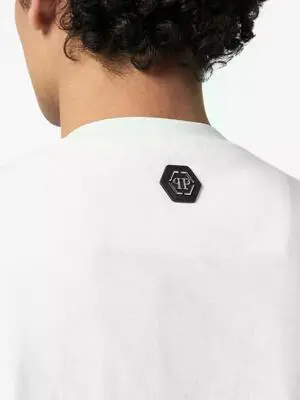Philipp Plein Embellished Logo-print T-shirt