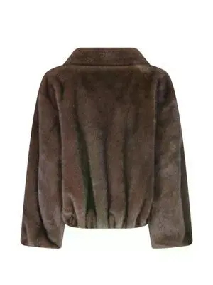 P.a.r.o.s.h Zip-up Faux-fur Jacket