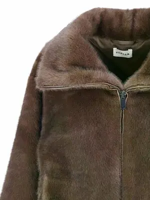 P.a.r.o.s.h Zip-up Faux-fur Jacket