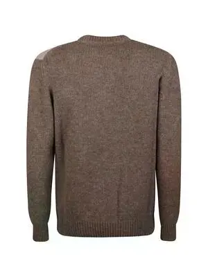 BALLANTYNE Argyle-intarsia Wool Sweater