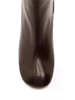 POEVE Thea Side-zip Block-heel Boots
