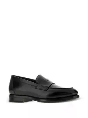 Santoni Colin Leather Loafers