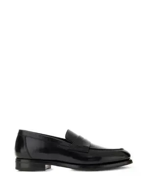 Santoni Colin Leather Loafers