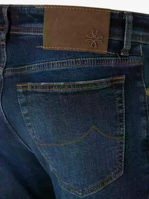 Jacob Cohen Whiskered Slim-fit Jeans
