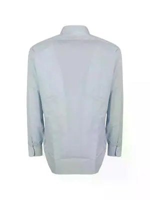 BARBA NAPOLI Spread-collar Button-up Shirt