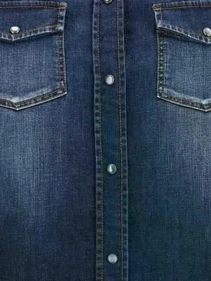 Jacob Cohen Panelled Denim Shirt