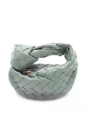 Bottega Veneta 2012-2026 Candy Nappa Intrecciato Jodie Handbag - Green
