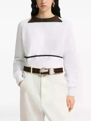 Marni Raglan-sleeve Sweater