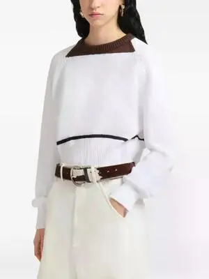 Marni Raglan-sleeve Sweater
