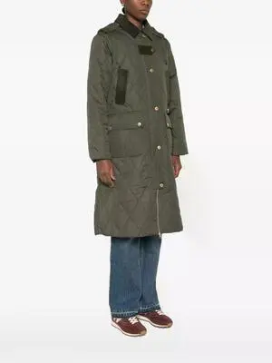 Barbour Hooded Quilted Coat