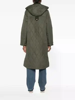 Barbour Hooded Quilted Coat