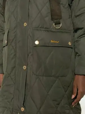 Barbour Hooded Quilted Coat