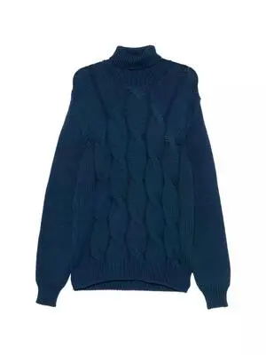 Herno Turtleneck Sweater - Blue