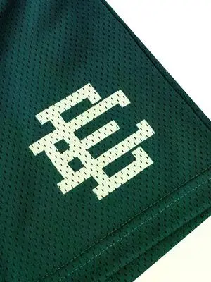 ERIC EMANUEL Ee Basic Logo-print Shorts - Green