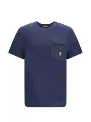 PARAJUMPERS Mojave 2.0 Logo-patch T-shirt - Blue