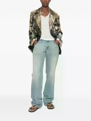 PIERRE-LOUIS MASCIA Graphic-print Blazer