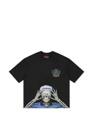 GODSPEED Graphic-print Chest-pocket T-shirt - Black