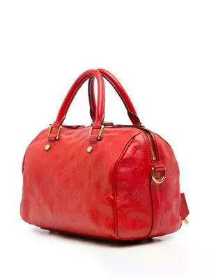 LOUIS VUITTON 2012 Monogram Empreinte Speedy Bandouliere 25 Satchel