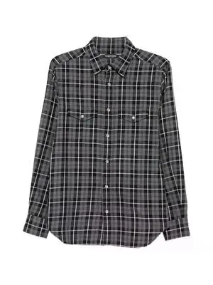 TOM FORD Western Check Shirt