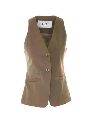 ELE Eleh V-neck Button-up Waistcoat
