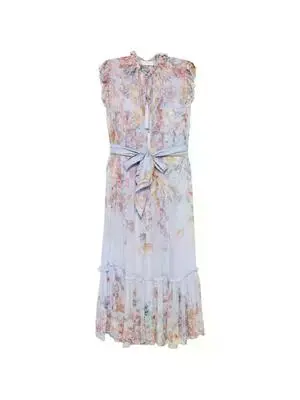 Zimmermann Valiant Flutter Dress - Blue
