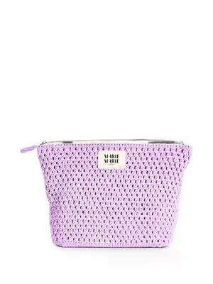 MARIE MARIE AMSTERDAM Crochet Logo-patch Clutch