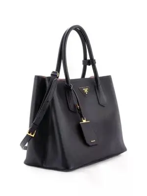 Prada Cuir Double Saffiano Leather Tote Bag