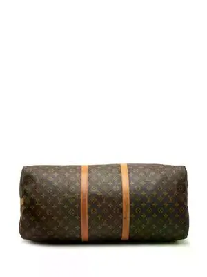 LOUIS VUITTON 1991 Monogram Keepall Bandoulière 60 Travel Bag
