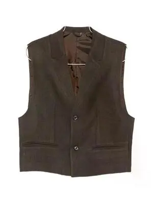 Imperial Herringbone Pattern Waistcoat